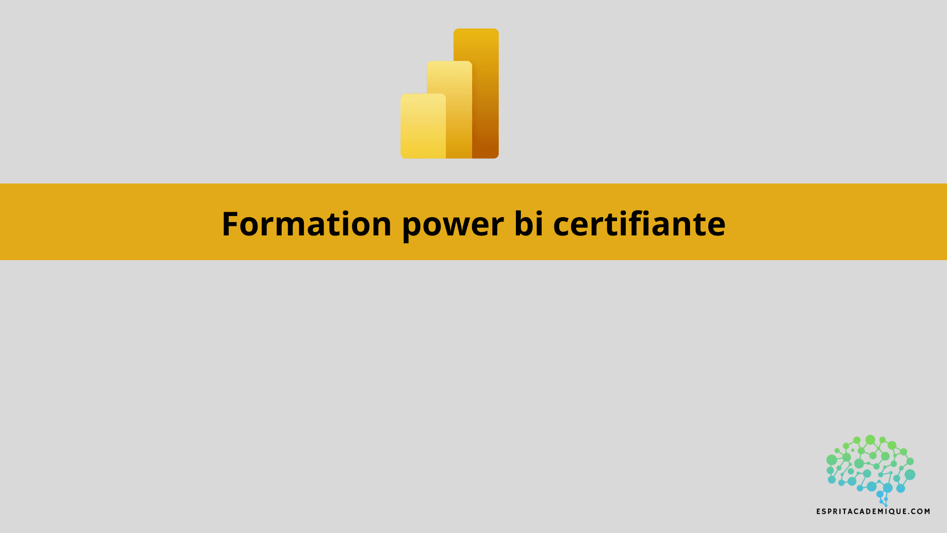 Formation Microsoft Power BI certifiante – Espritacademique Formation Microsoft Power BI certifiante – Espritacademique